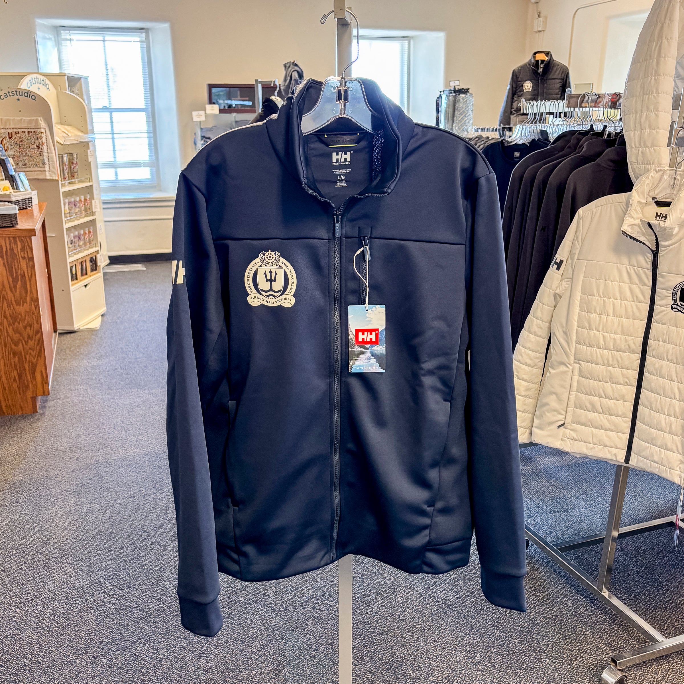 USNWC x Helly Hansen Men's Crew Fleece Jacket – Naval War College ...